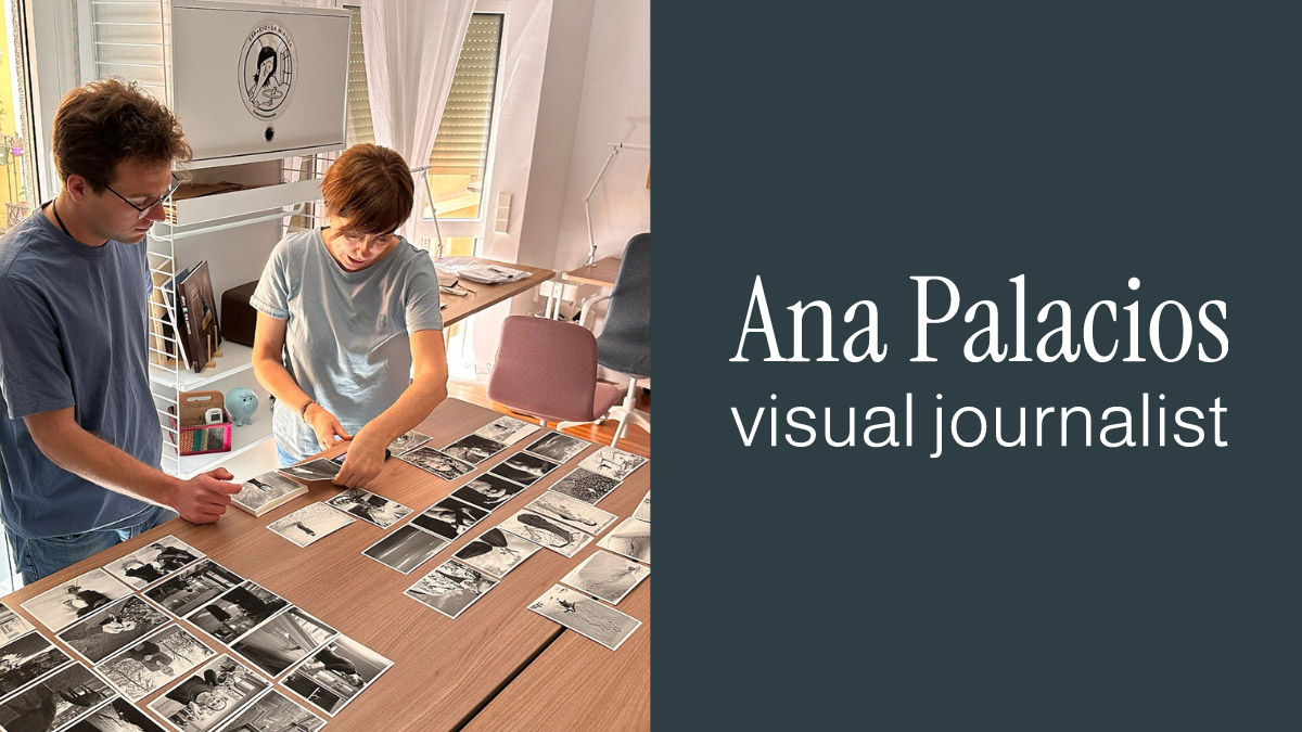 Public speaker, jury member & mentoring - Ana Palacios Visual Journalist
